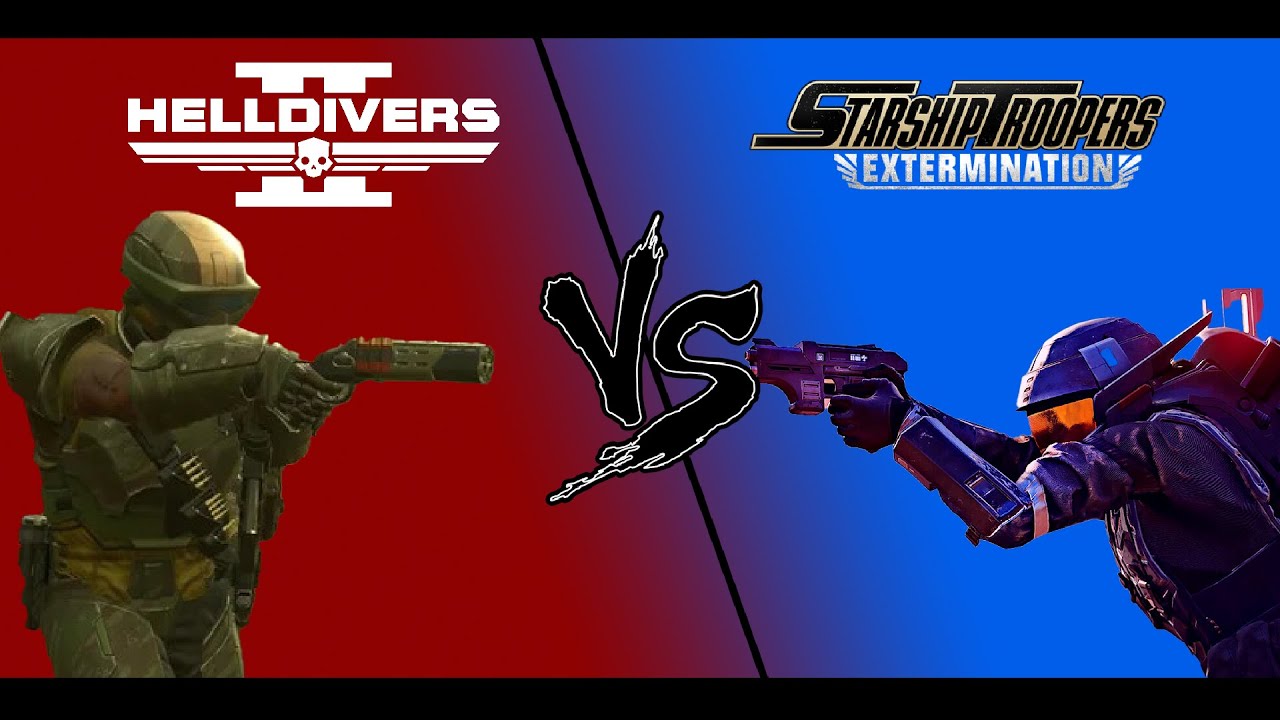 Can Starship Troopers: Extermination Compete With HellDivers II? - YouTube