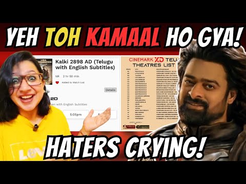 Kalki 2898AD IMAX ADVANCE BOOKING REPORT | Kalki 2898AD Overseas Report ...