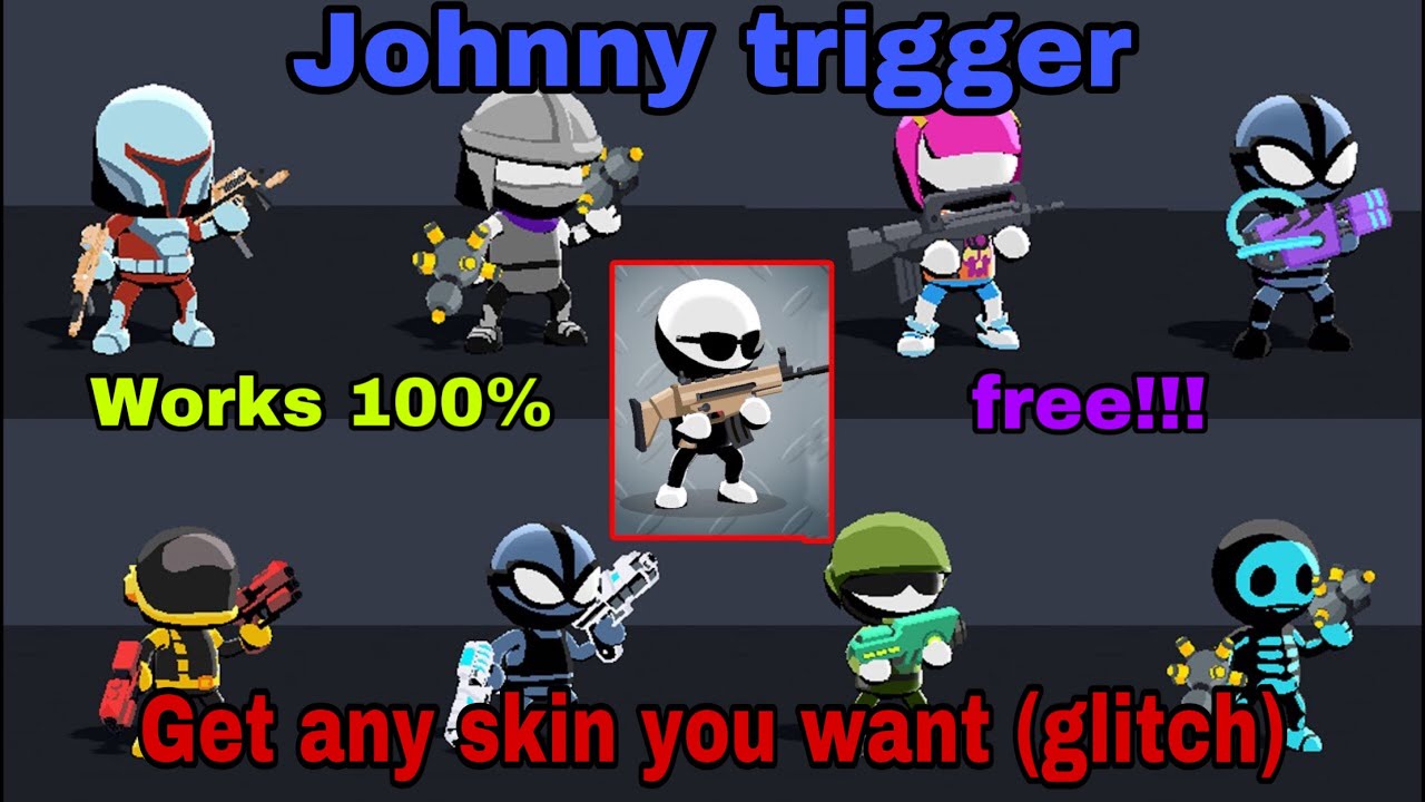 JOHNNY TRIGGER SKIN GLITCH!!! 🧢🔥🔥🔥🔥 - YouTube
