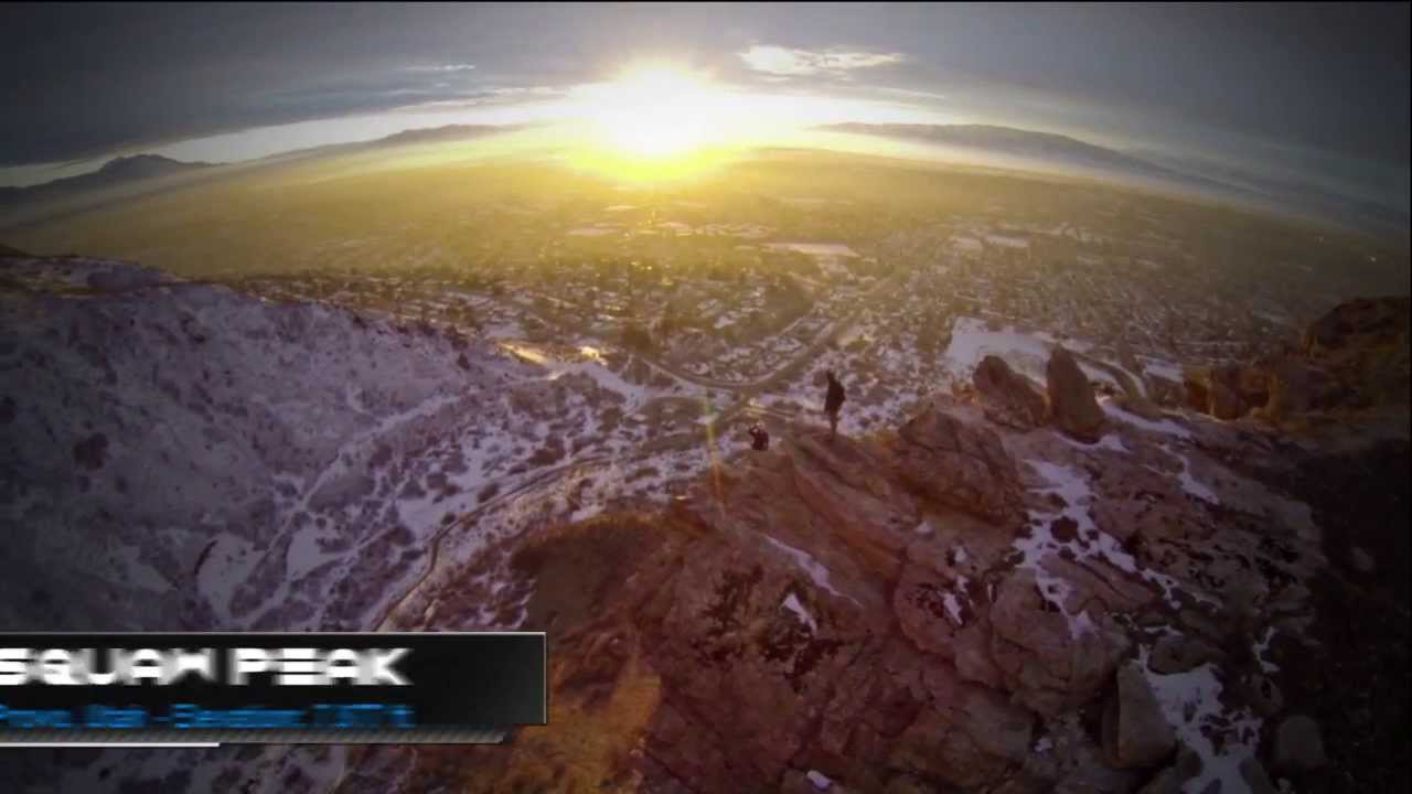 Rock Canyon Provo Utah Base Jump - YouTube