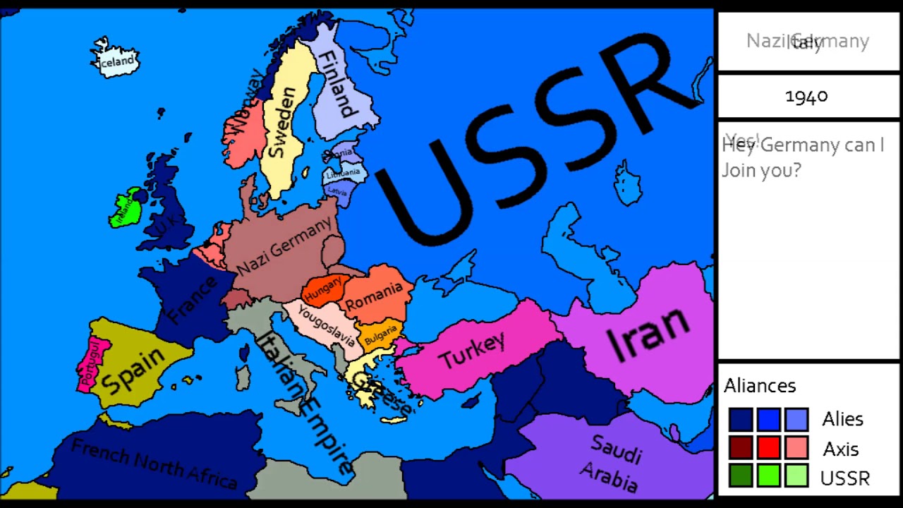 Alternate History Of Europe S:1 E:1 "Germany wins WW2!" - YouTube