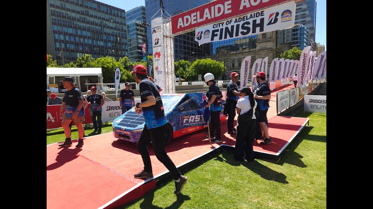 Flinders Automotive Solar Team (FAST) Bridgestone World Solar Challenge ...