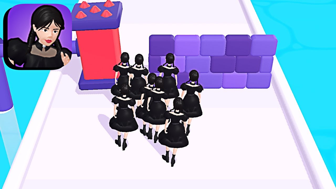Goth Girl Runner - All Levels Gameplay Android,ios (Part 1) - YouTube