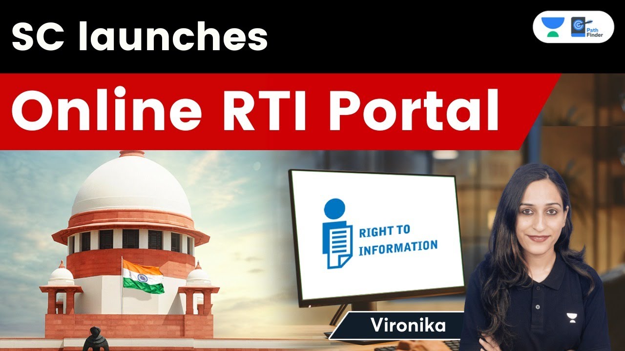 SC Launches Online RTI Portal | Vironika | Pathfinder - YouTube