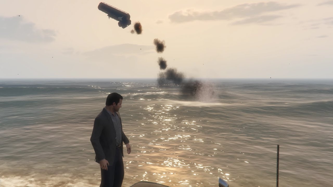 We Exploded an Oil Tanker in the Water! What Happened? | Gta 5 - YouTube