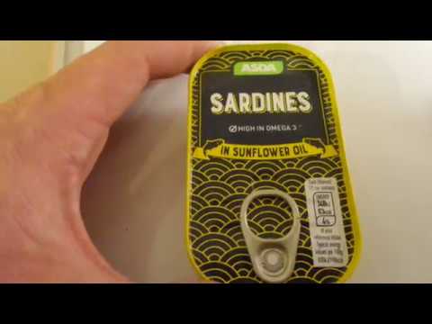 i ASDA Sardines in sunflower oil Сардины в подсолнечном масле Англия ...