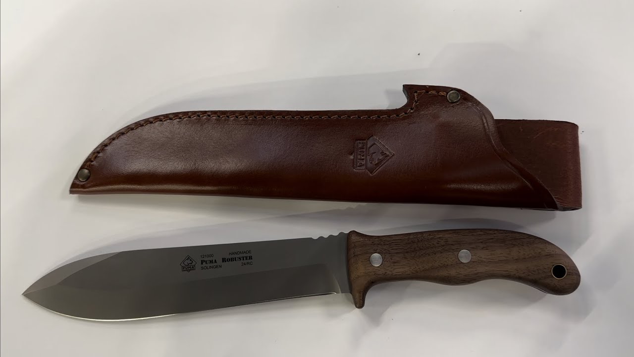 Puma Messer Robuster Design by Tony Lennartz IWA 2024 - YouTube
