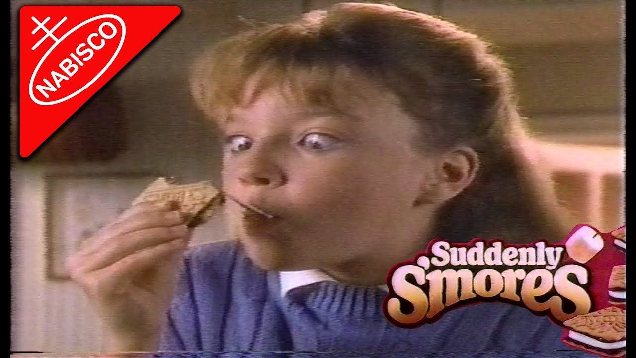 Nabisco Suddenly Smores Commercial 1990 - YouTube