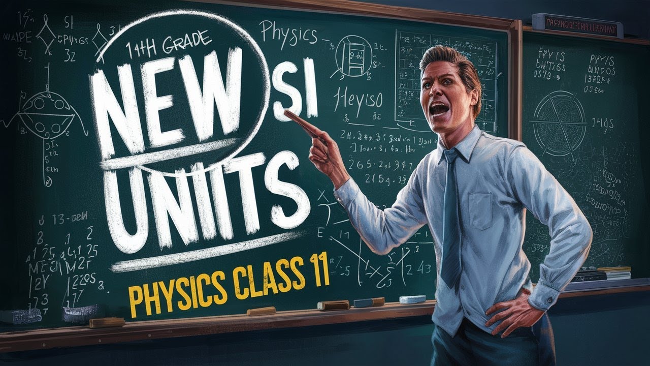 New Definitions Of SI Base Units | Physics Class 11 | IIT-JEE | NEET ...