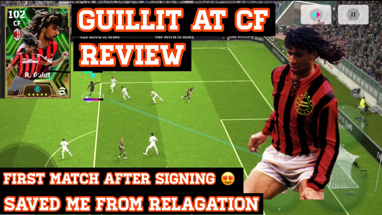 Ruud Gullit 102 Epic Card review,Debut Online Match,efootball 24 mobile ...