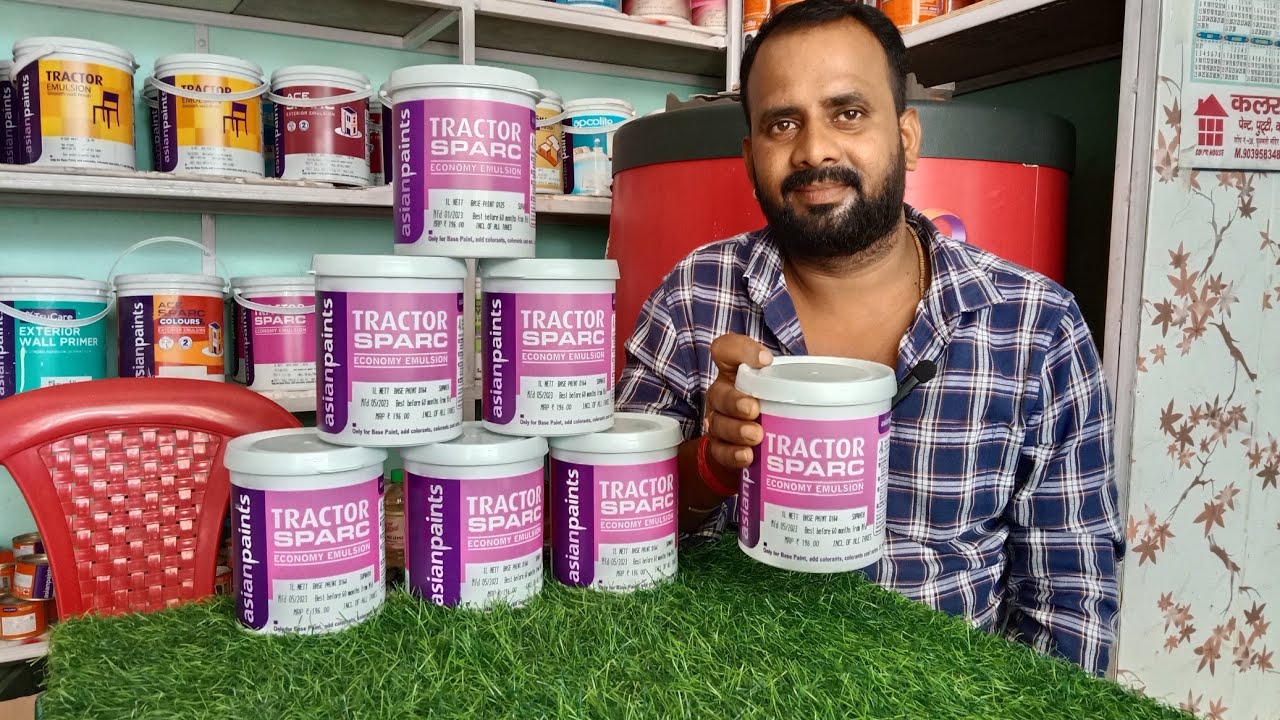 tractor sparc ke jankari | Asianpaints tractor sparc | #asianpaints # ...