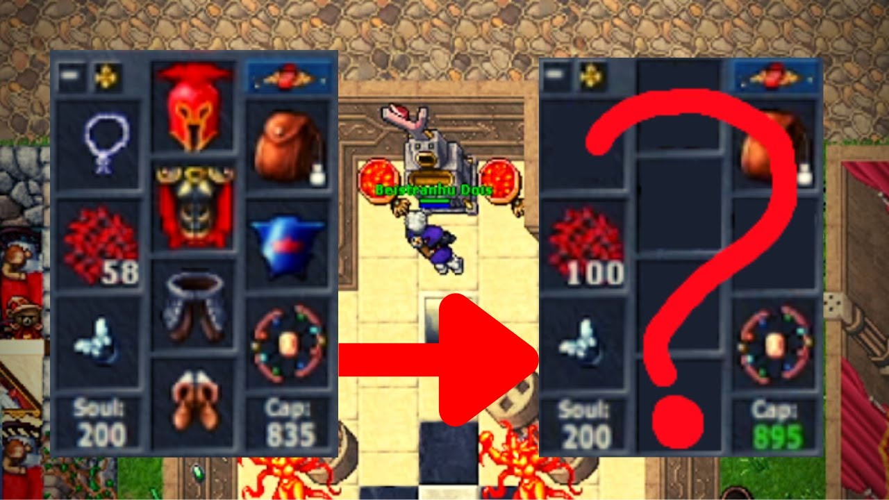 FINALMENTE Paladin lvl 70 se LIBERTA do Set de lvl 8! 😂🔥 Tibia do zero ...