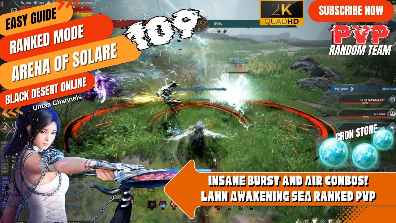 Lahn Awakening SEA Ranked PvP Insane Burst and Air Combos! - Black ...