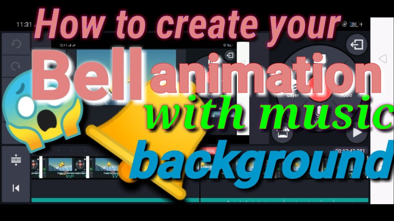 #TUTORIAL How to create your bell animation with Music background - YouTube