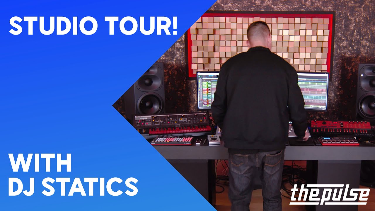 DJ Statics Paris Mixing Studio: A Tour of the Ultimate DJ Setup - YouTube