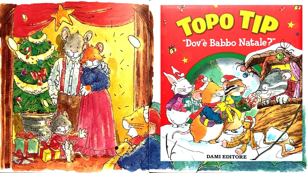 TOPO TIP "DOV'È BABBO NATALE?" - VIDEO E AUDIOLIBRO NATALIZIO - LIBRO ...