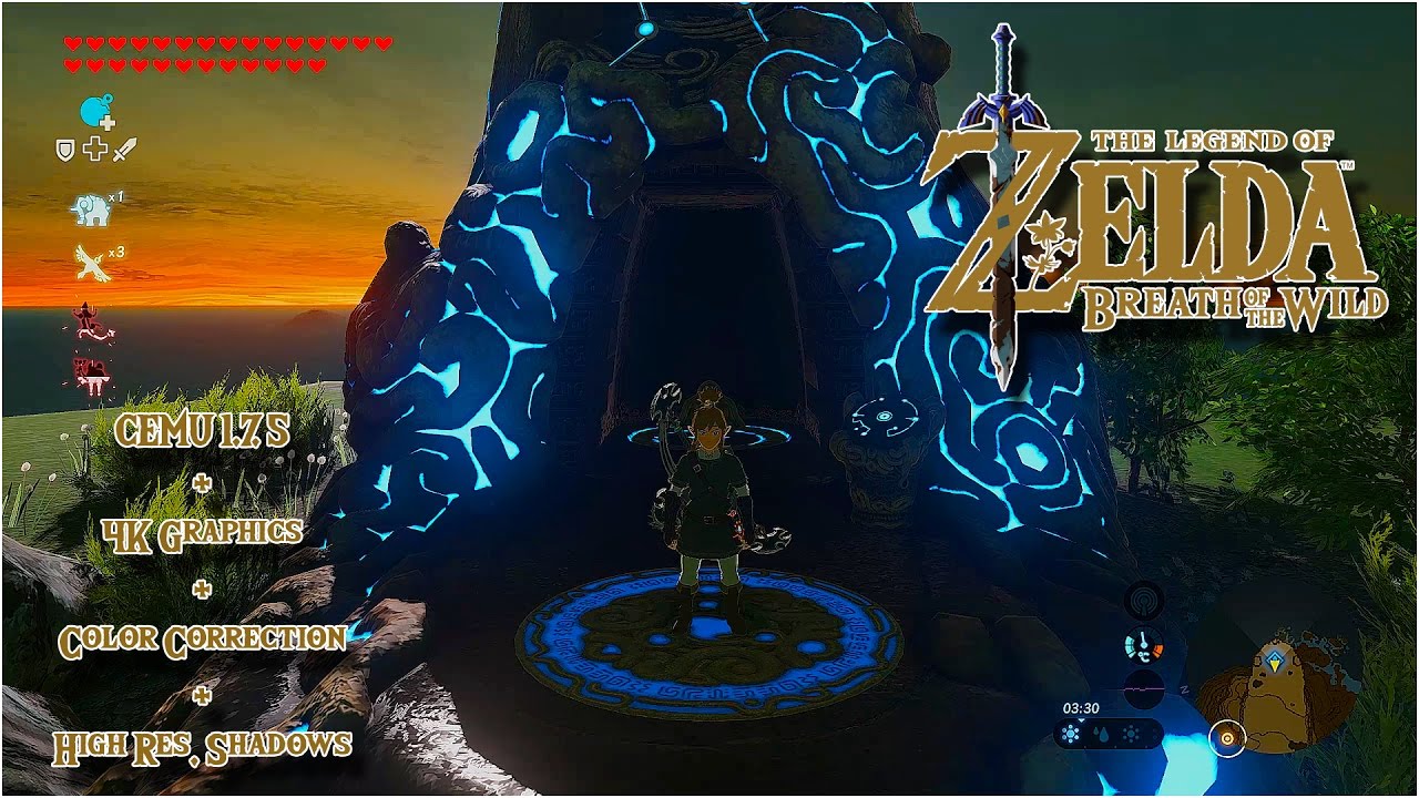 Zelda: BotW on PC [CEMU 1.7.5] 4K+Color Correction+High-Res. Shadows ...