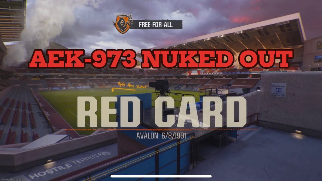 Black ops 6 free for all nuked out on red card - YouTube