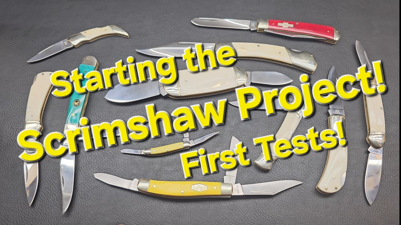 Actual Scrimshaw Tests Begin! - YouTube