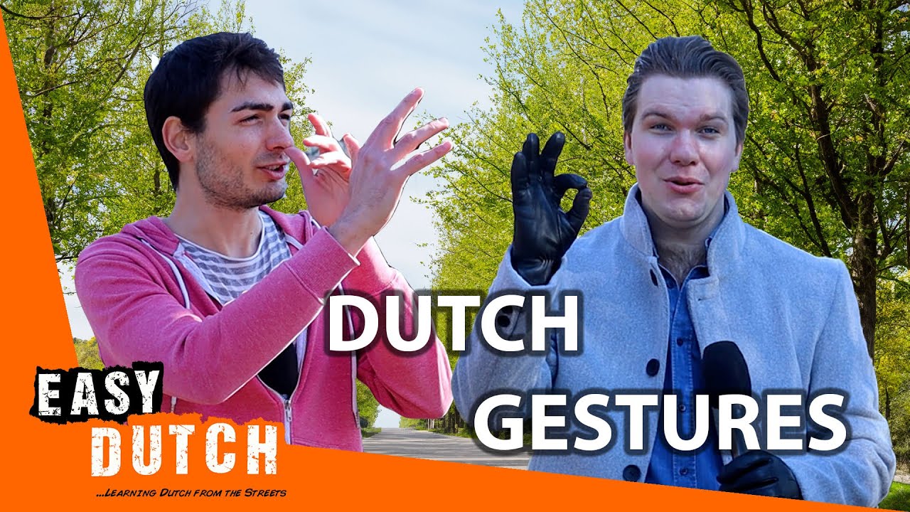 Dutch Gestures | Super Easy Dutch 26 - YouTube