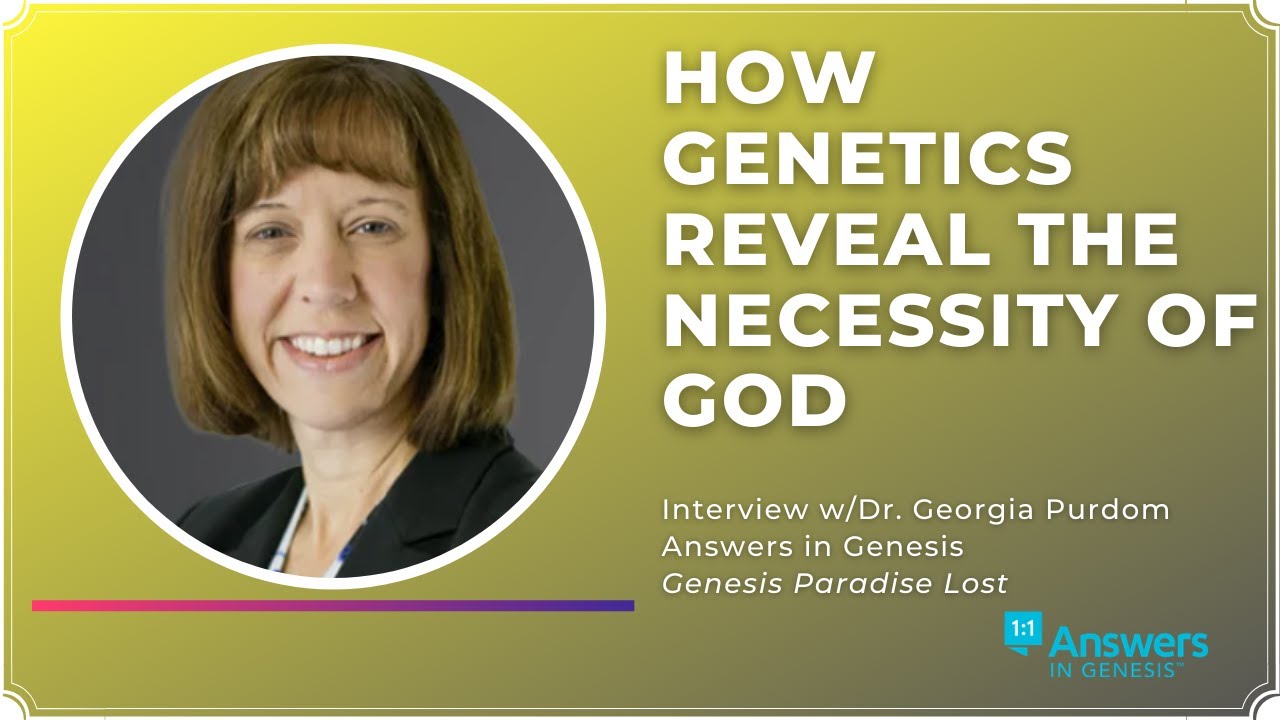 Answers in Genesis Interview (w/Dr. Georgia Purdom): How Genetics ...