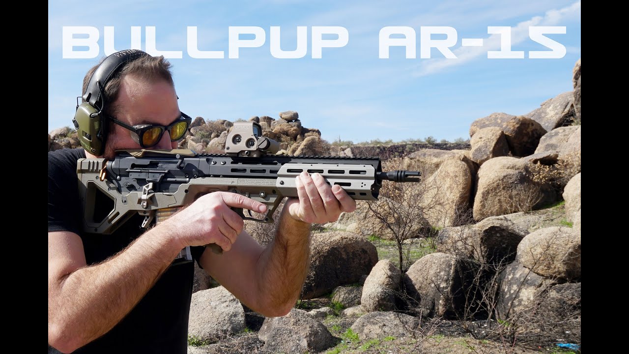 SRU BULLPUP AR15 review - YouTube