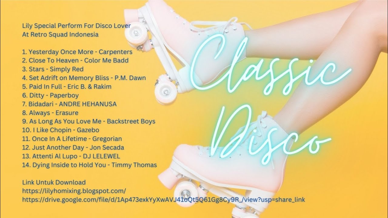 Classic Disco Mix By Lily Ho at Retro Squad Radio Indonesia - YouTube