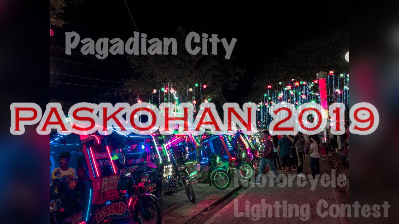 Pagadian City Motorcycle lighting contest - YouTube