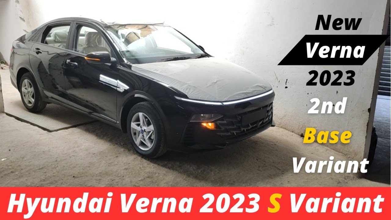 Hyundai Verna S Facelift 2023 | New Hyundai Verna Second Base Model @11 ...