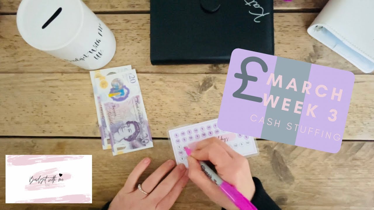 March Week 3 #cashstuffing | Week 2 check in and #savingschallenge ...