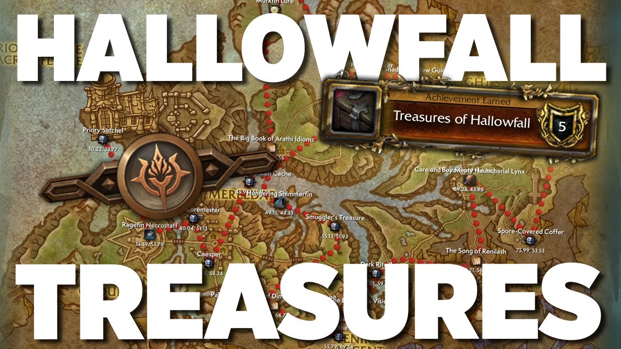Treasures of Hallowfall - 1650 rep Arathi Hallowfall, World of Warcraft ...
