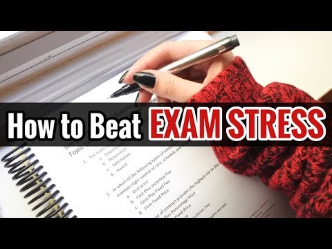 Beating Exam Stress // 5 Tips to Beat Exam Anxiety - YouTube