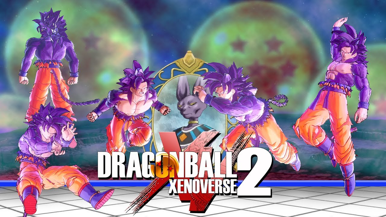 DBXV2 CAC Creations - Goku (Super Saiyan 4 Ultra Ego) Showcase - YouTube