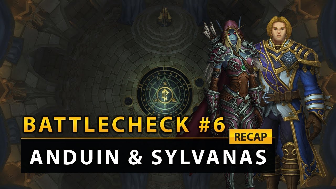 WoW Battlecheck - Recap: Anduin & Sylvanas | Battle for Azeroth - YouTube