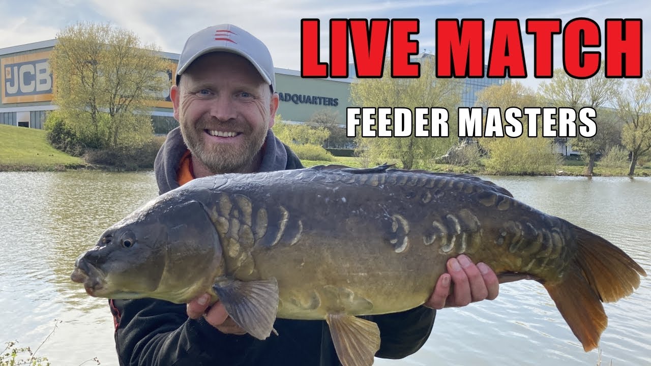 LIVE MATCH FISHING SESSION - FEEDER MASTERS - METHOD FEEDER FOR CARP AT ...