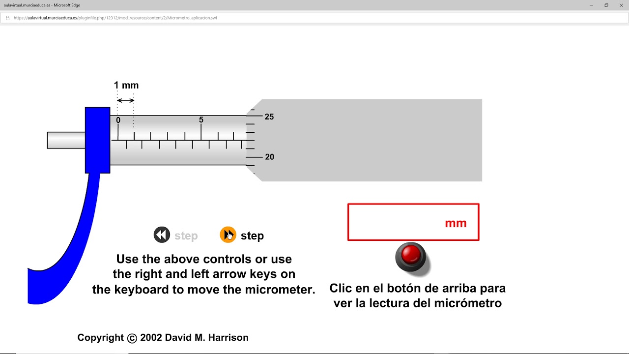 Midiendo con un micrómetro centesimal - YouTube