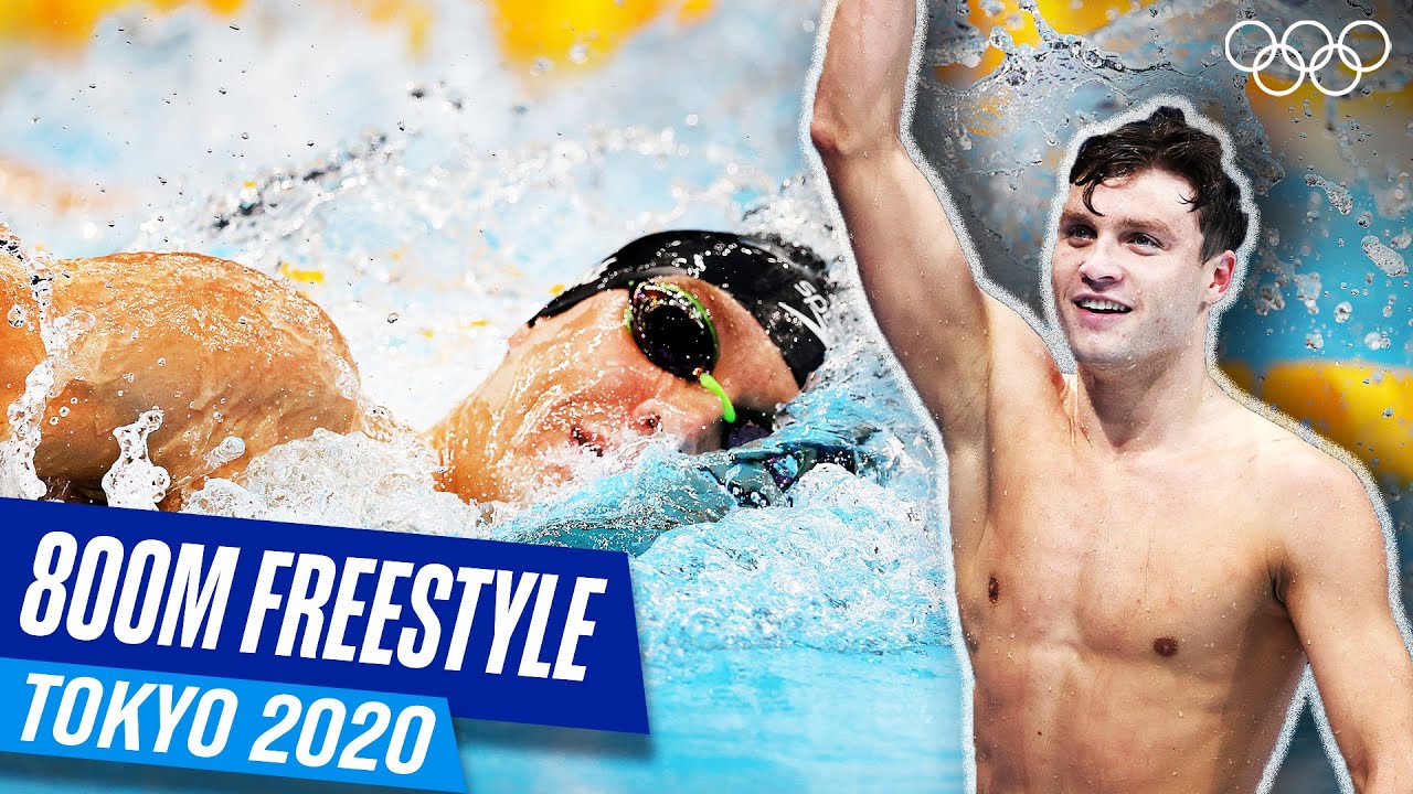 CLOSE Men's 800m Freestyle Final | Tokyo 2020 Replays - YouTube