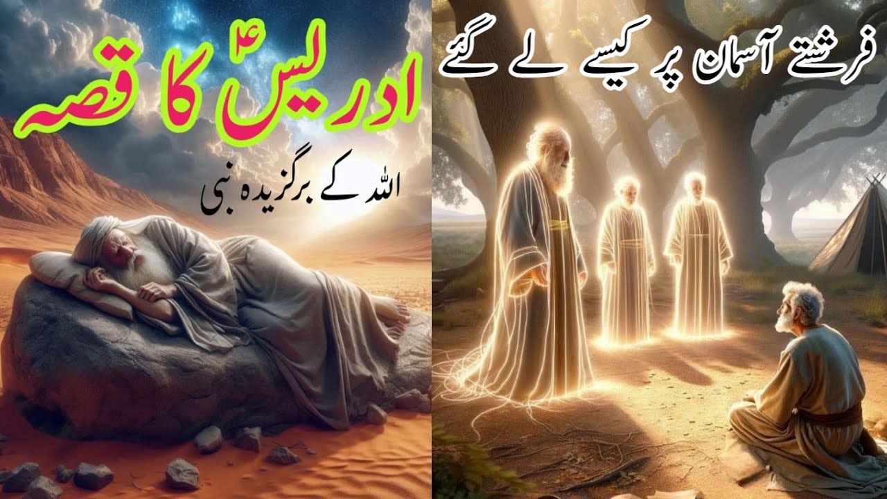 Hazrat idrees (AS) ka waqia | Story Of Hazrat Idrees | islamic Story ...