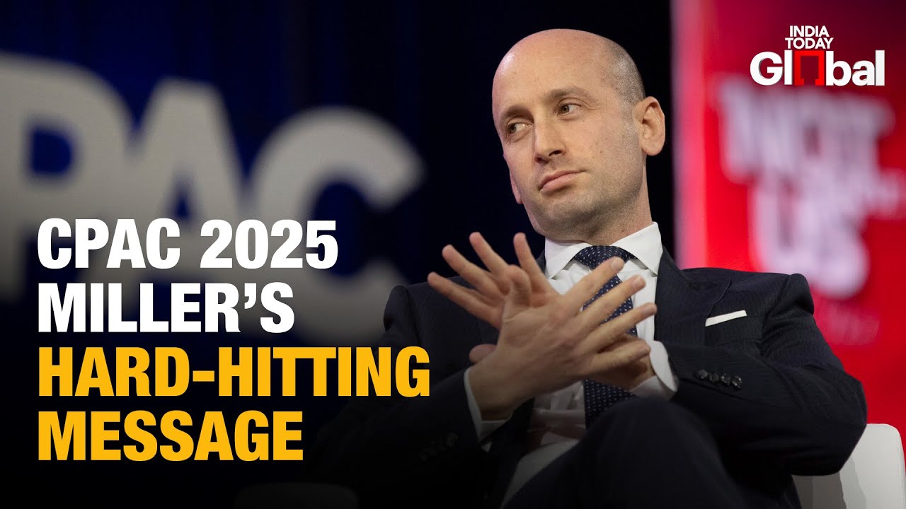 LIVE: Trump’s Deputy Chief of Staff Stephen Miller’s Powerful CPAC 2025 ...