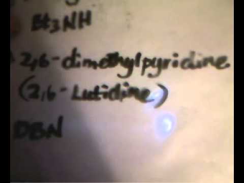 Bulky Non Nucleophilic Bases - YouTube