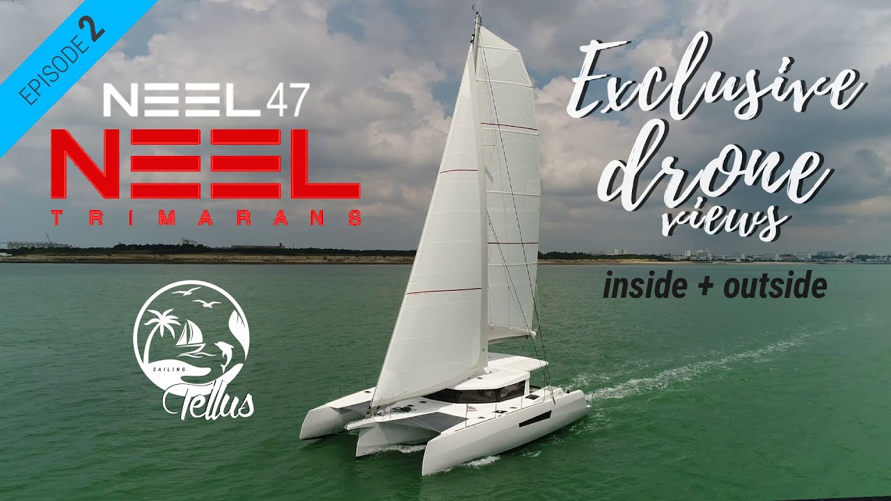 EP2 - Sailing the new NEEL 47 trimaran in la Rochelle - YouTube