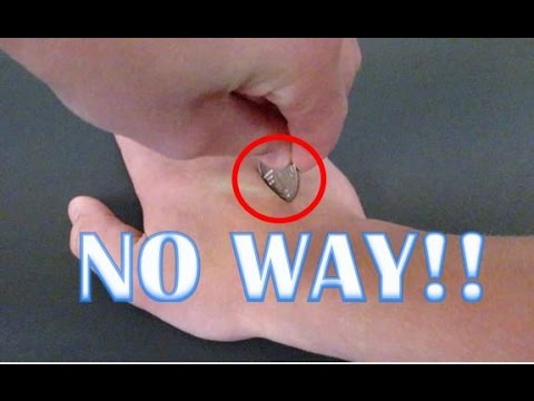 Crazy Coin Through Hand Magic Trick!! (REVEALED) - YouTube