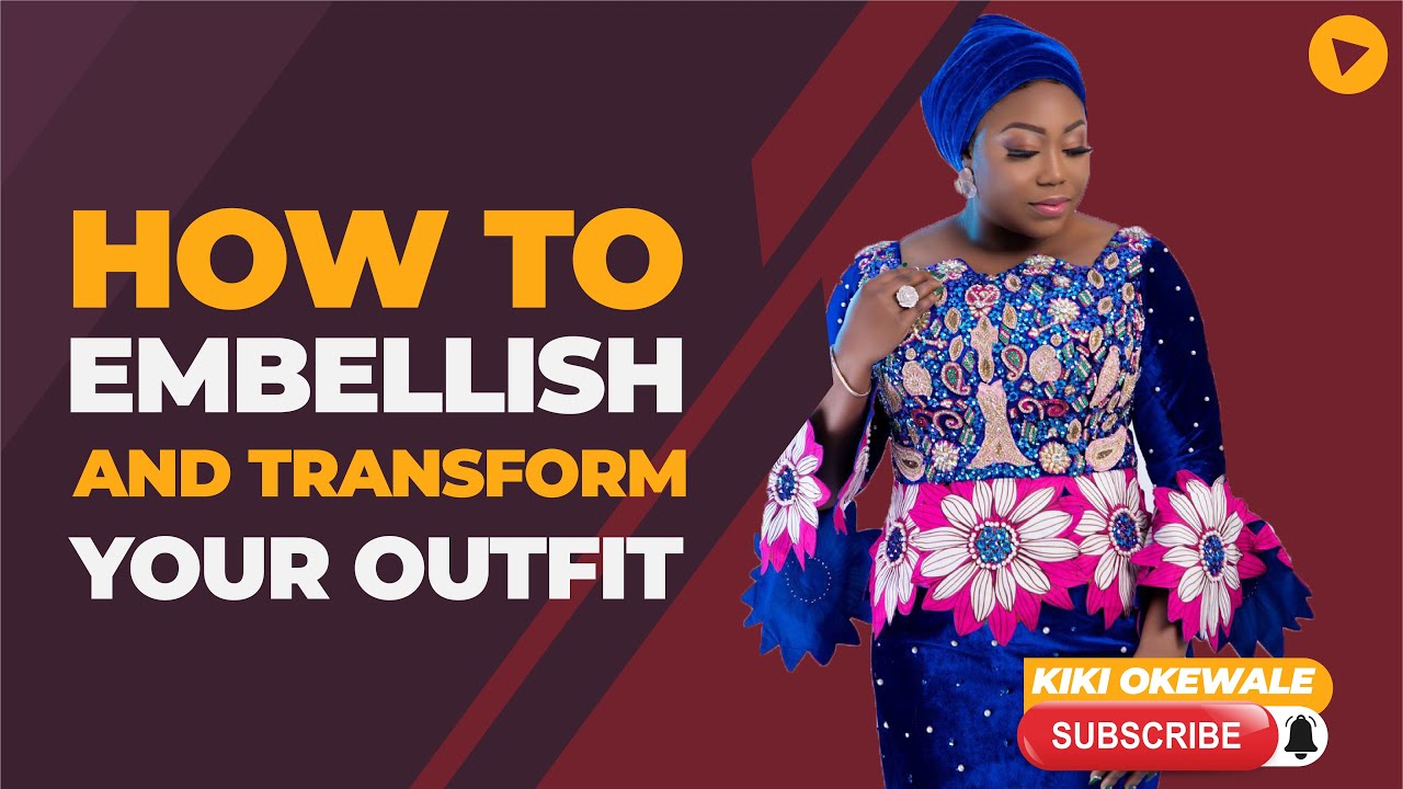 How to embellish and transform outfit - YouTube
