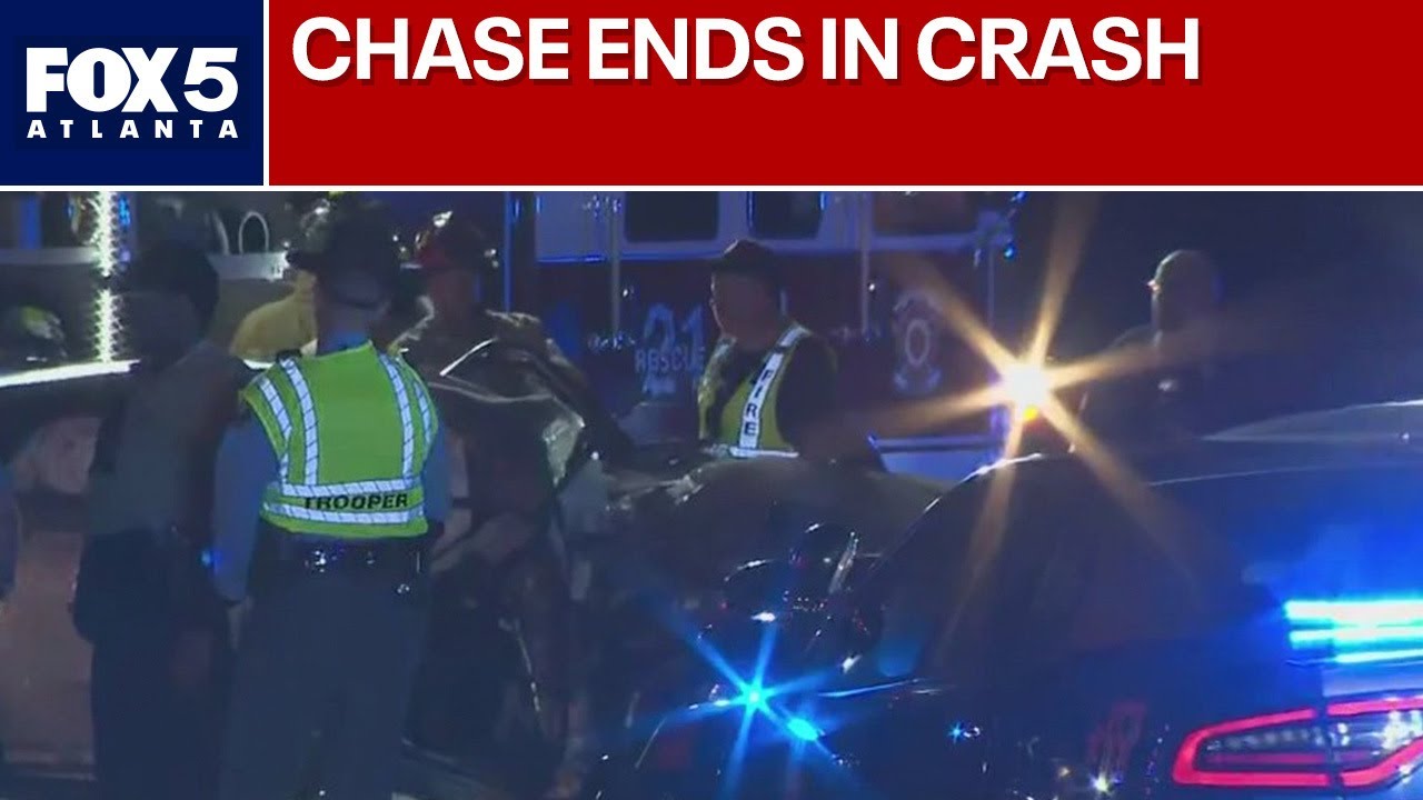 Teen killed in crash after police chase | FOX 5 Atlanta - YouTube