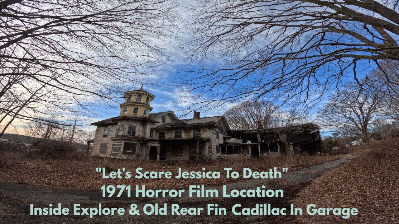 Haunted Horror Movie Abandoned House Inside Explore + Garage w/ Rear ...