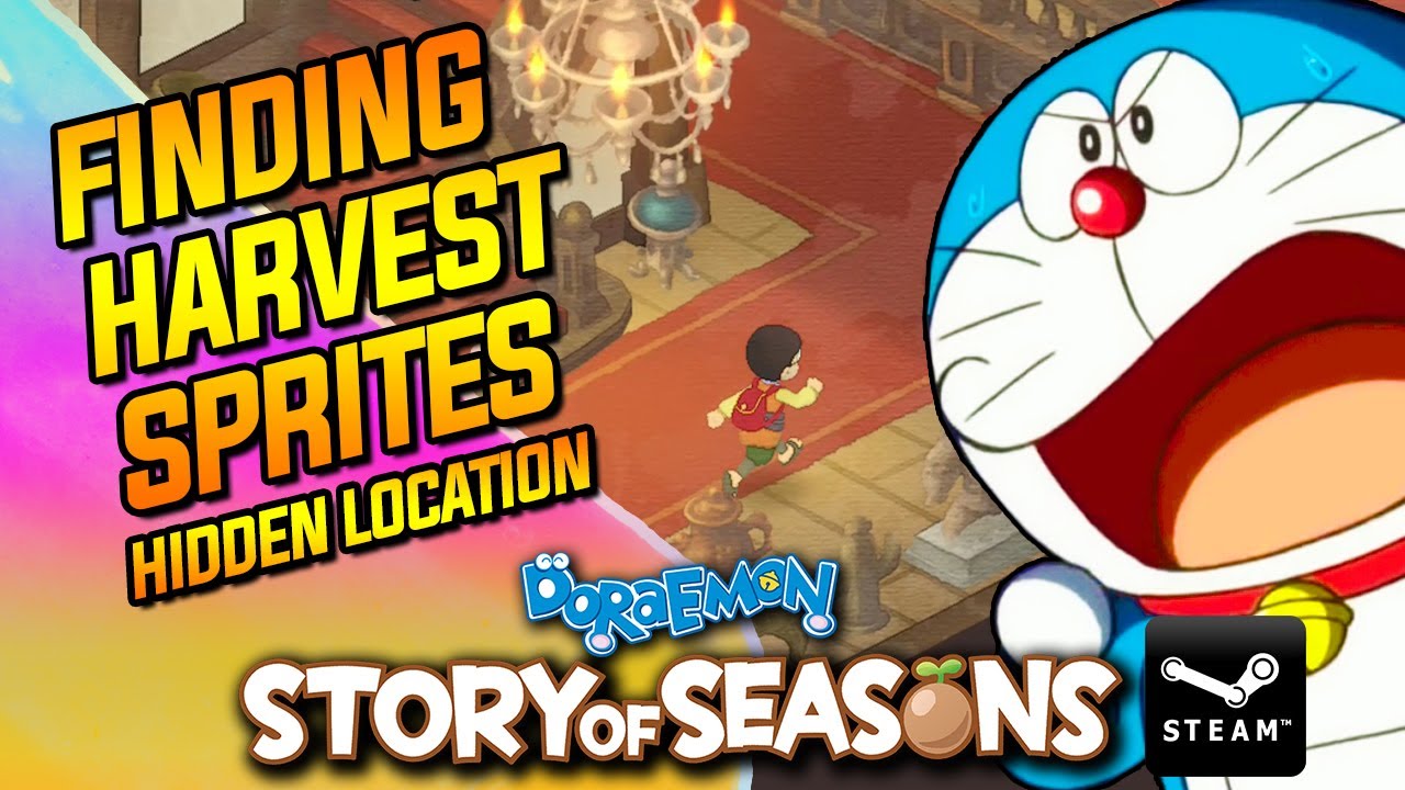 FINDING 4 HIDDEN LOCATIONS HARVEST SPRITES KOROPOKKUR Doraemon Story of ...
