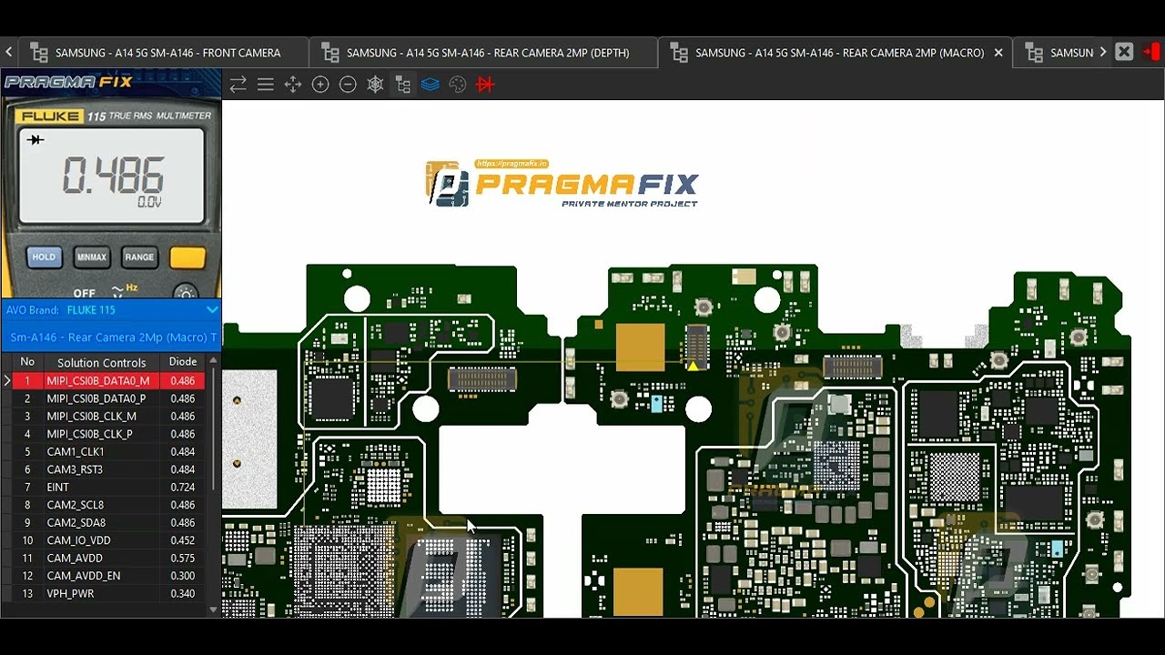 Samsung A14 5G SM-A146 : Front Camera & Rear Camera Ways - YouTube