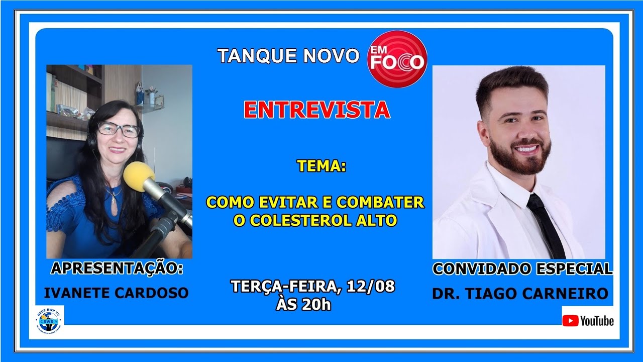 TANQUE NOVO EM FOCO - - ENTREVISTA - DR TIAGO CARNEIRO - 12 08 2025 ...