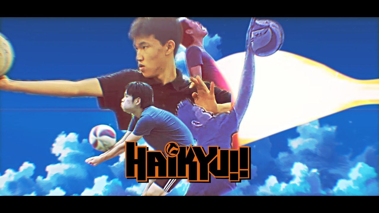 HAIKYUU IN REAL LIFE - YouTube
