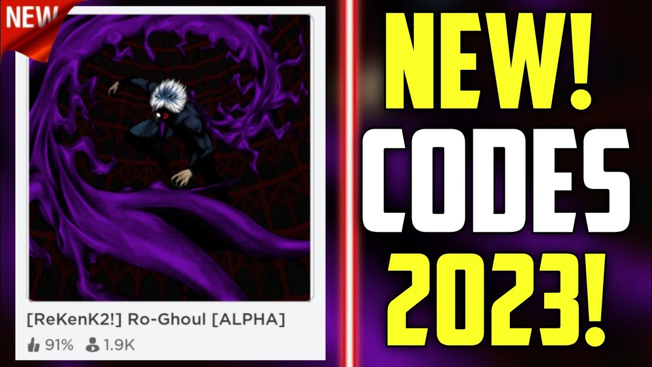 FUTURE CODES!! | *NEW* ROBLOX (RENKENK2!) RO-GHOUL CODES 2023! (ALPHA) - YouTube